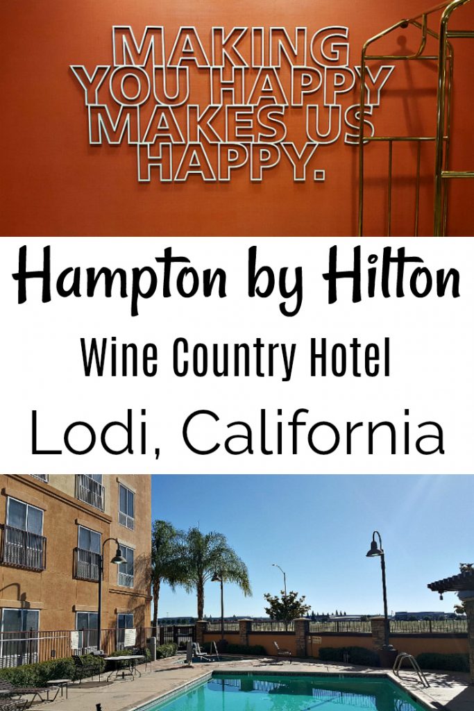 Hampton Inn Lodi - Wine Country Hotel - Valerie Was Here