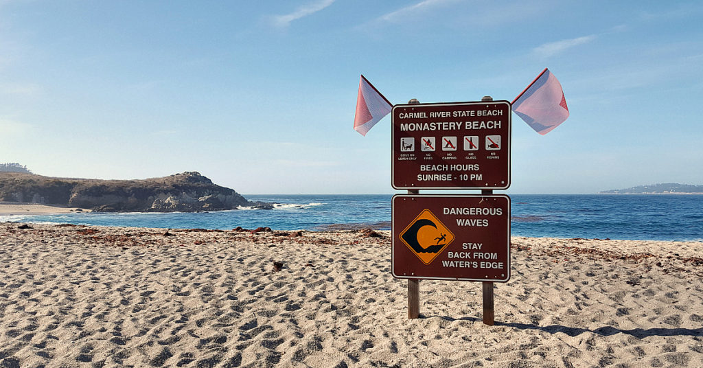 Monastery Beach in Carmel by The Sea - Valerie Was Here
